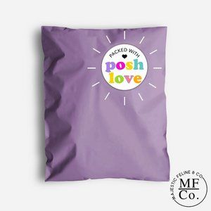 majesticfeline | Office | 96 Posh Packaging Stickers Labels Poshmark ...